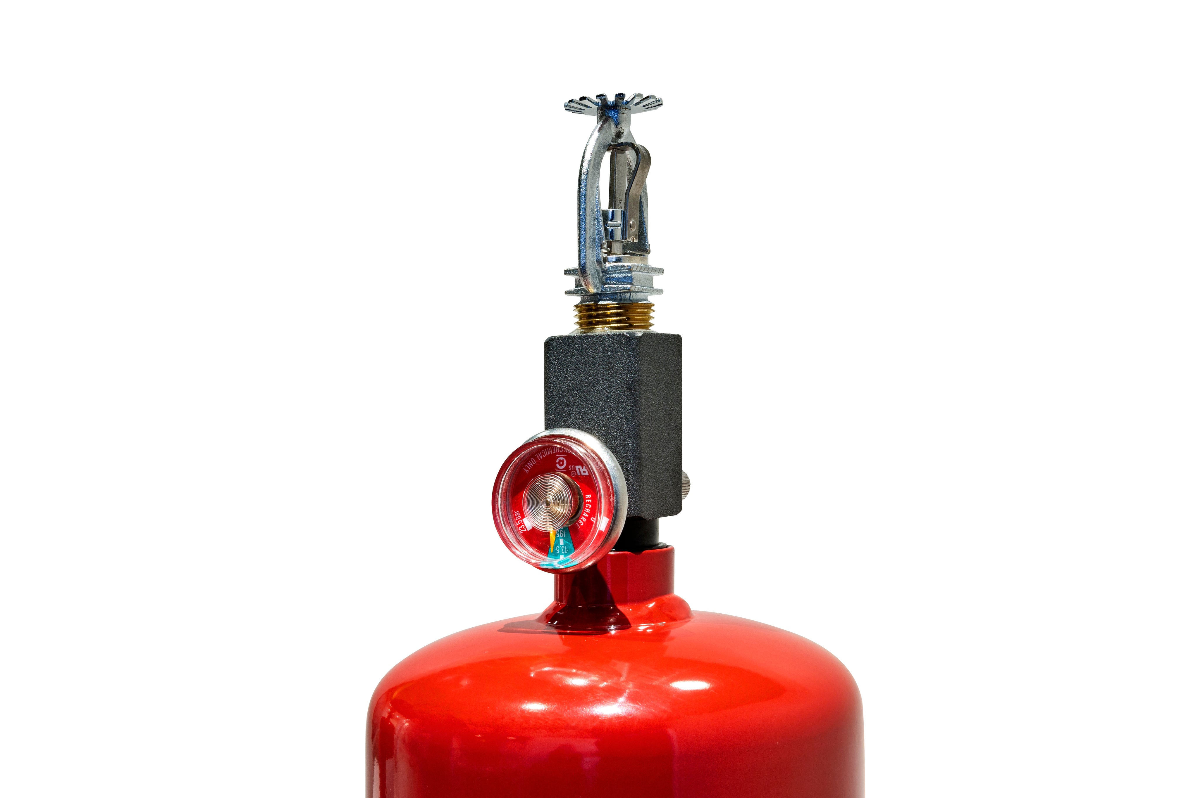 Strike First 2.5lb (ABC) Automatic Heat Actuated Vertical Fire Extingu ...